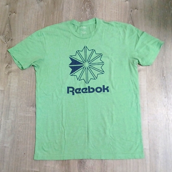 Reebok | Shirts | Reebok Tee Graphic Lettering Words Logo Short Sleeve ...
